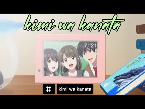 Kimi wa kanata Anime Clips for editing | Over the sky clips scene for ...