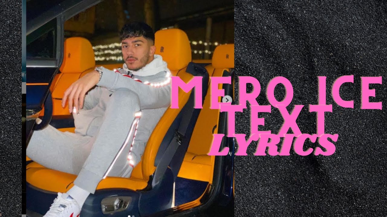 MERO - ICE (Text/Lyrics) - YouTube
