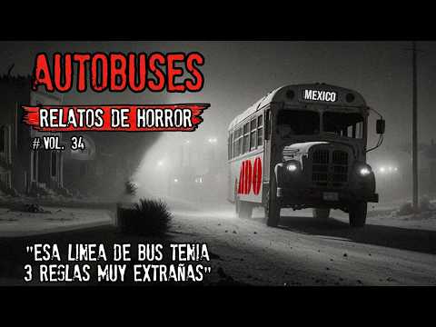 LAS EXTRAÑAS REGLAS DEL BUS DE MEDIA NOCHE | HISTORIAS DE TERROR DE ...