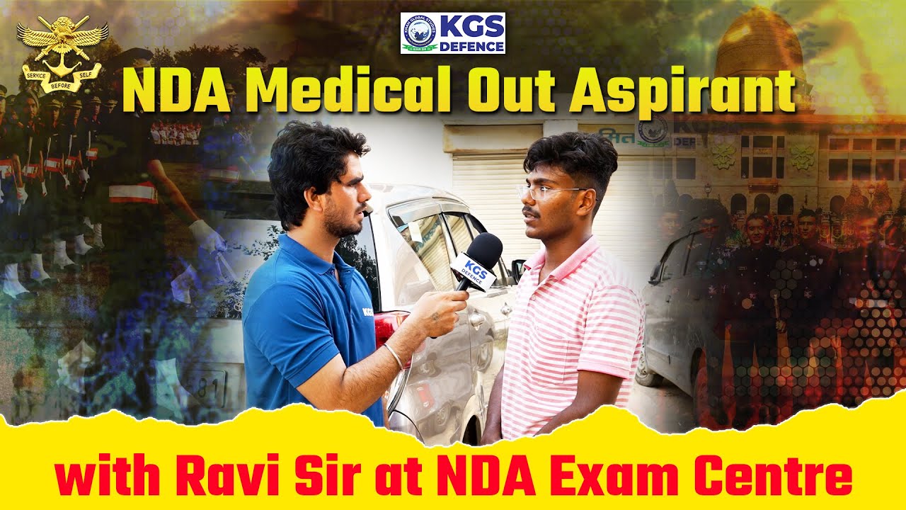 NDA EXAM MEDICAL OUT ASPIRANT?😔 | NDA EXAM STUDENT INTERVIEW😨 | RAVI ...