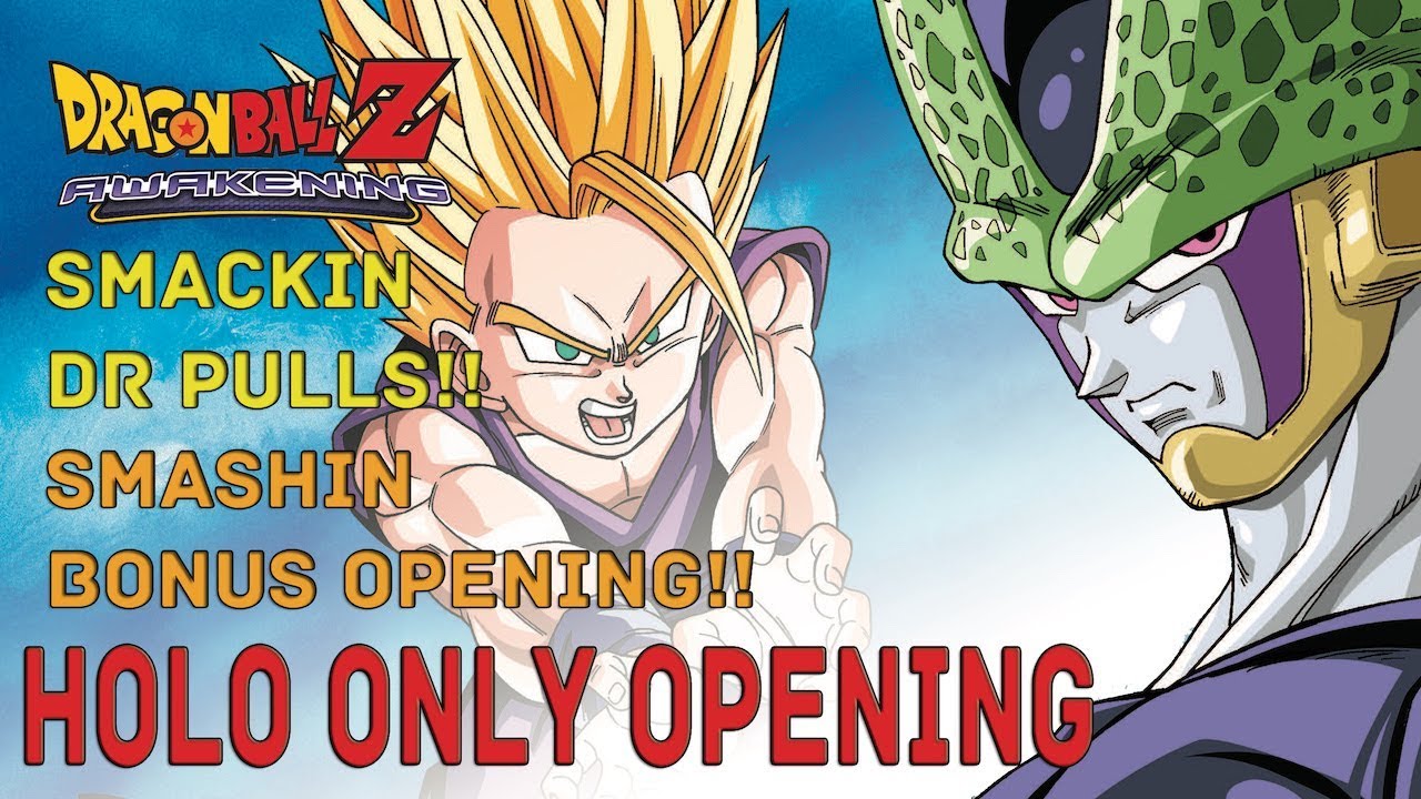 Dragon Ball Z TCG Opening - Awakening Series - YouTube