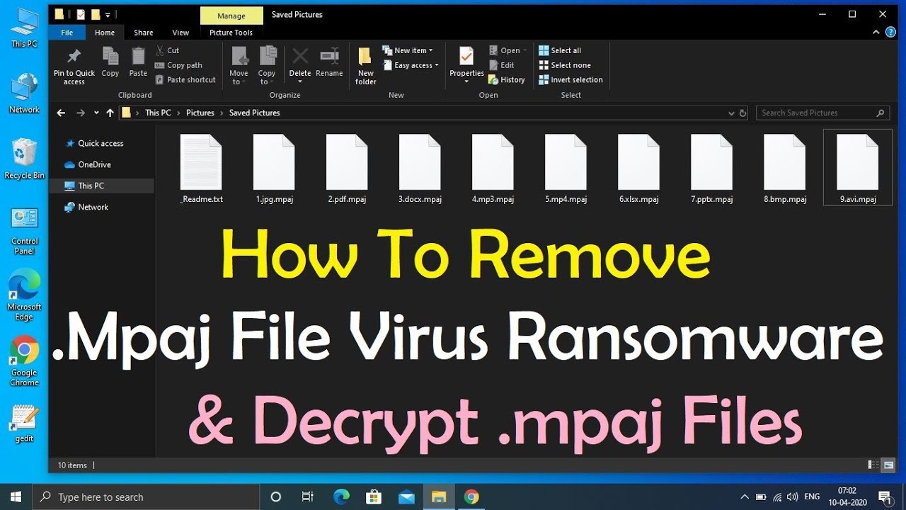 Mpaj Ransomware (.Mpaj File Virus) Removal and Recover .mpaj Files ...