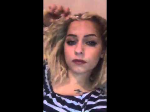 Elif Filyos   SaÃ§Ä±mÄ± maviye boyatÄ±yom arkadaslar