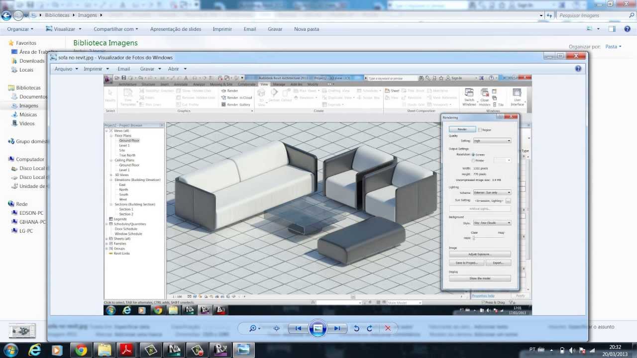 Importando blocos do 3ds Max para o Revit - YouTube