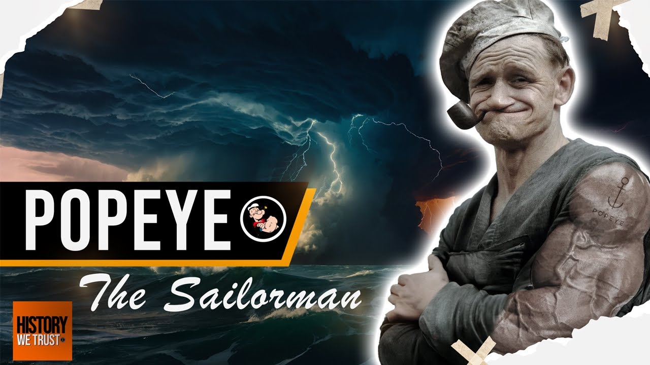 The Real-Life Popeye: The Untold Story Popeye the Sailor Man #popeye # ...