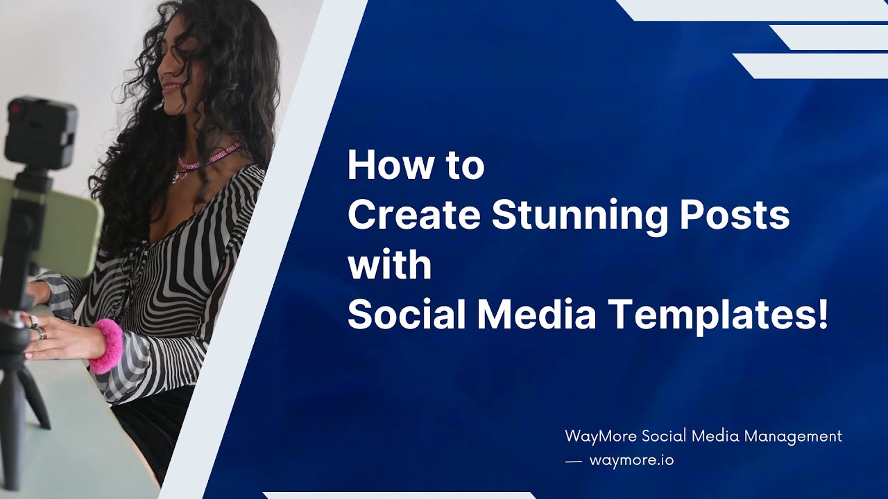 Create Stunning Posts with these Social Media Templates! - YouTube