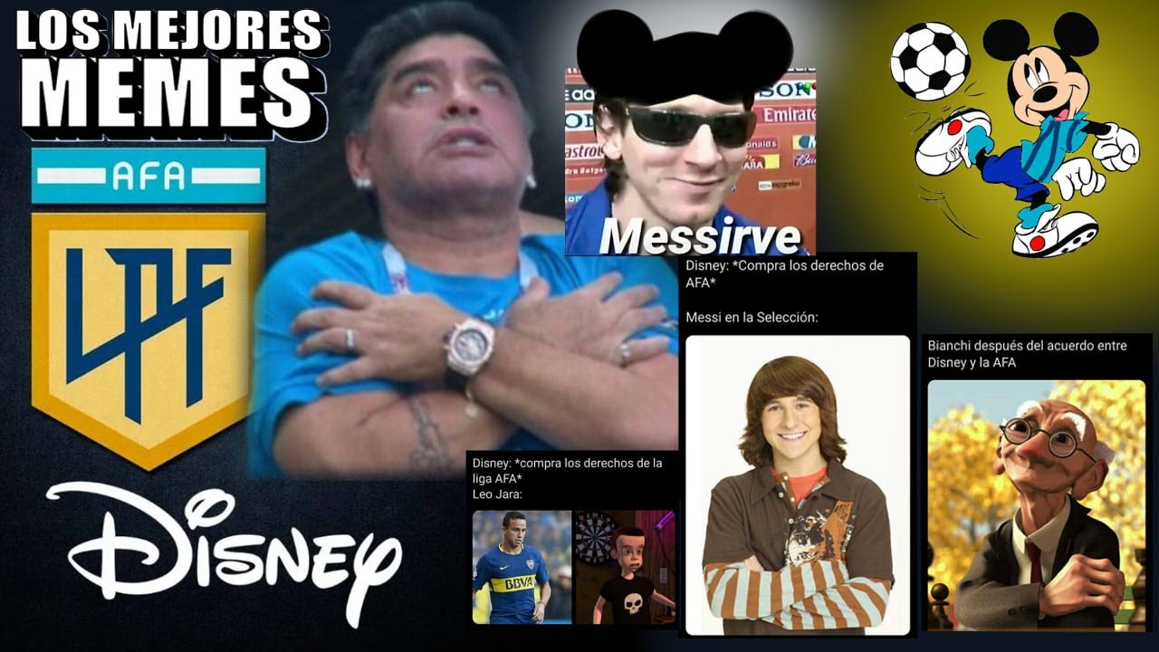 LOS MEJORES MEMES DE DISNEY COMPRA LA AFA | MEMES DE DISNEY Y LA AFA ...