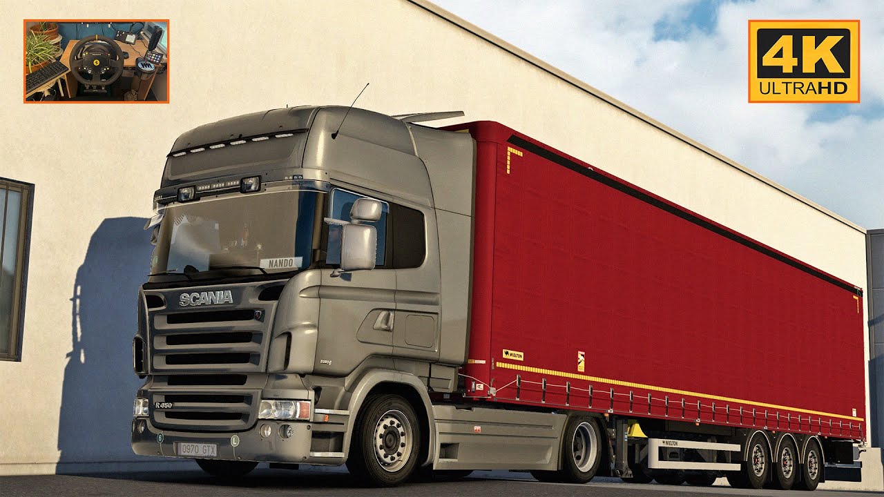 Scania R450 | Salzburg - Zagreb | ETS2 Gameplay 4K + wheel cam - YouTube