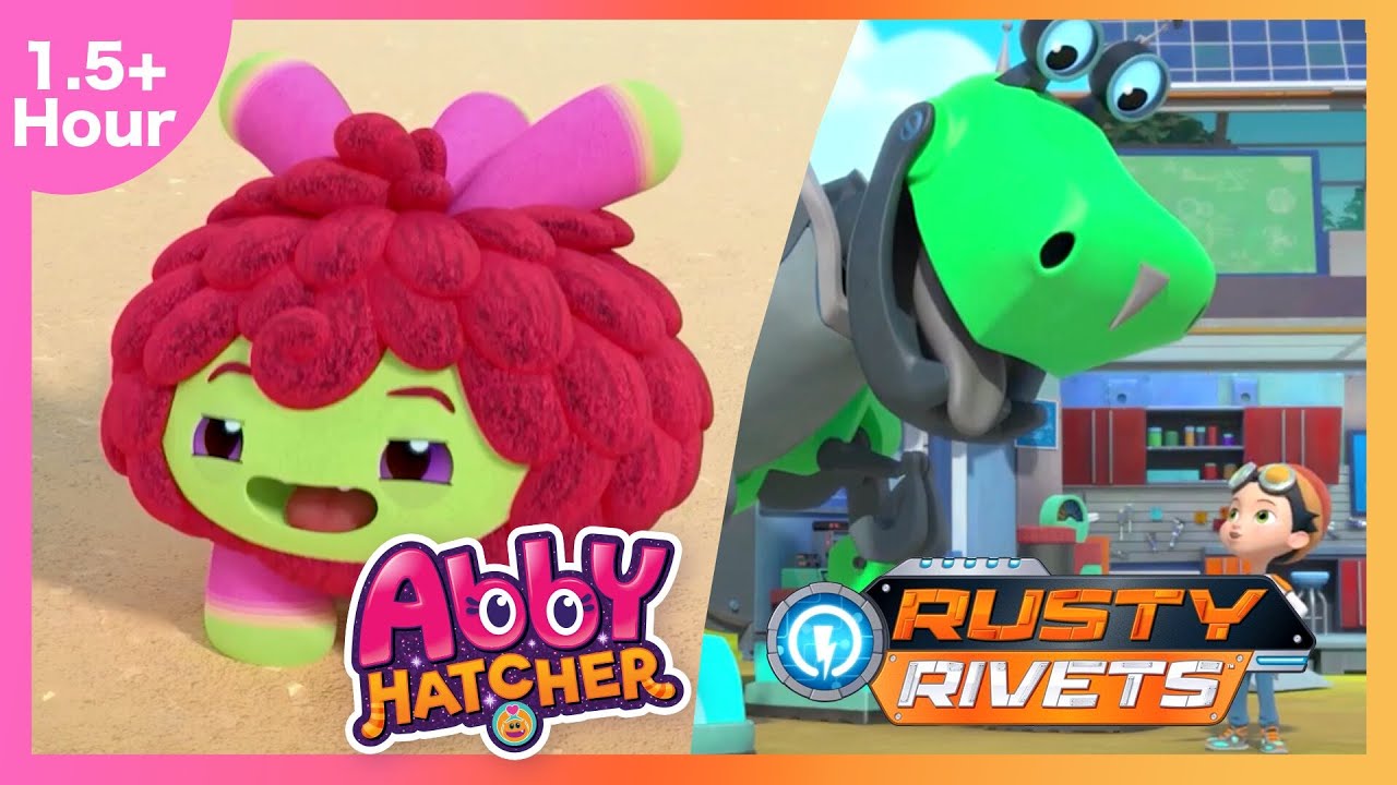 Rusty's Ski Trip Blip & Abby's Best Beach Day | Rusty Rivets & Abby ...