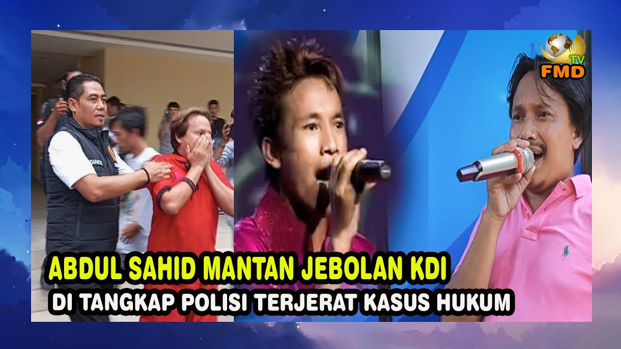 KAGET!! Abdul Sahid Penyanyi Dangdut Jebolan KDI Ditangkap Polisi - YouTube