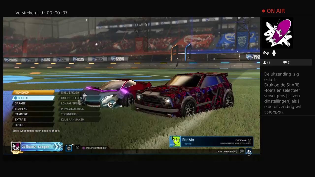 Trickshots oefenen in Rocket League. #JZR #EVAMPLE #PULSE - YouTube