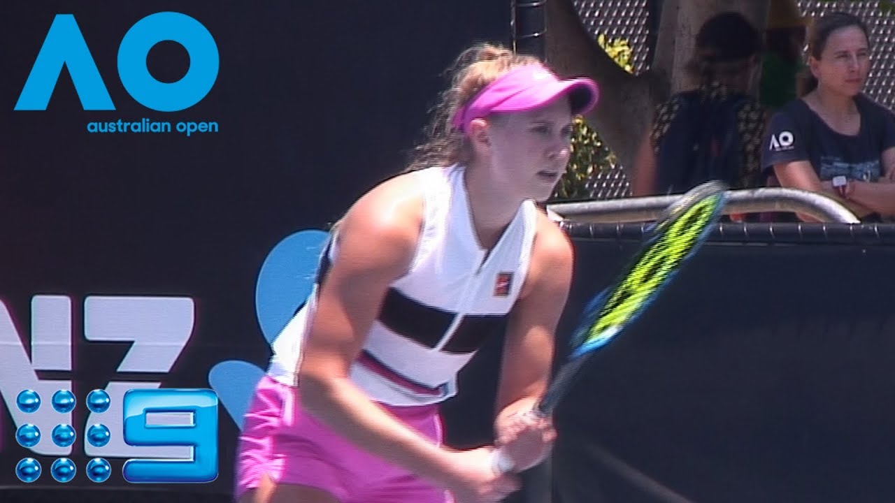 AO Highlights: Rogozinska Dzik v Ryser - Round 2/Day 9 | Wide World Of ...