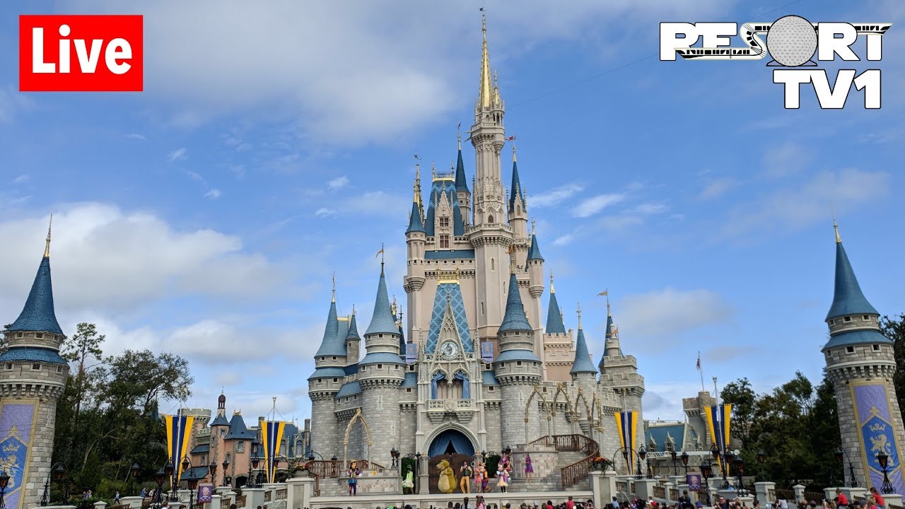 🔴Live: Magic Kingdom 1080p Saturday Fun - Walt Disney World Live Stream ...