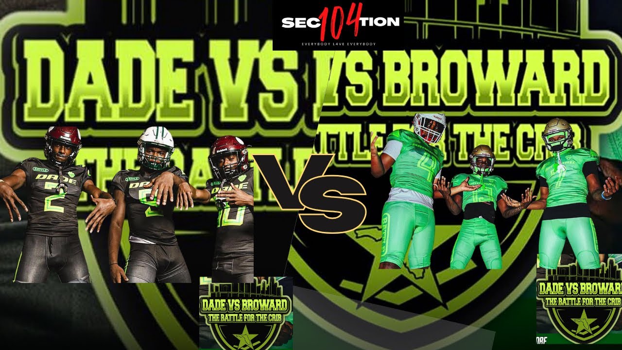 3rd Annual Battle For The Crib Dade vs Broward Varsity All Star Game ...