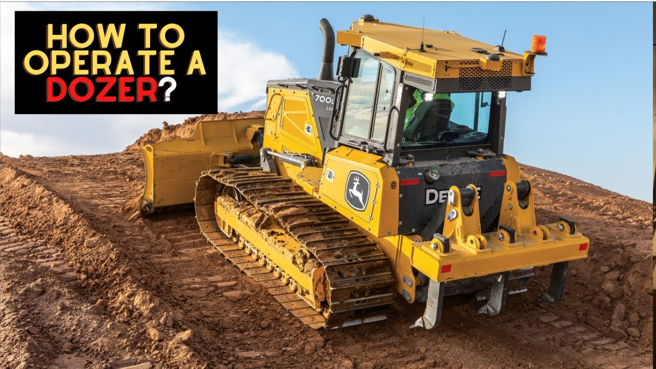 HEMM | Dozer | How to Operate a Dozer? | Mine Machineries - YouTube