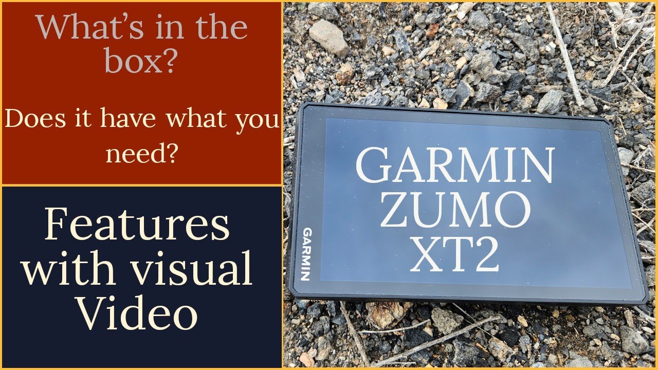 Garmin Zumo XT2 What's in the box and more... - YouTube