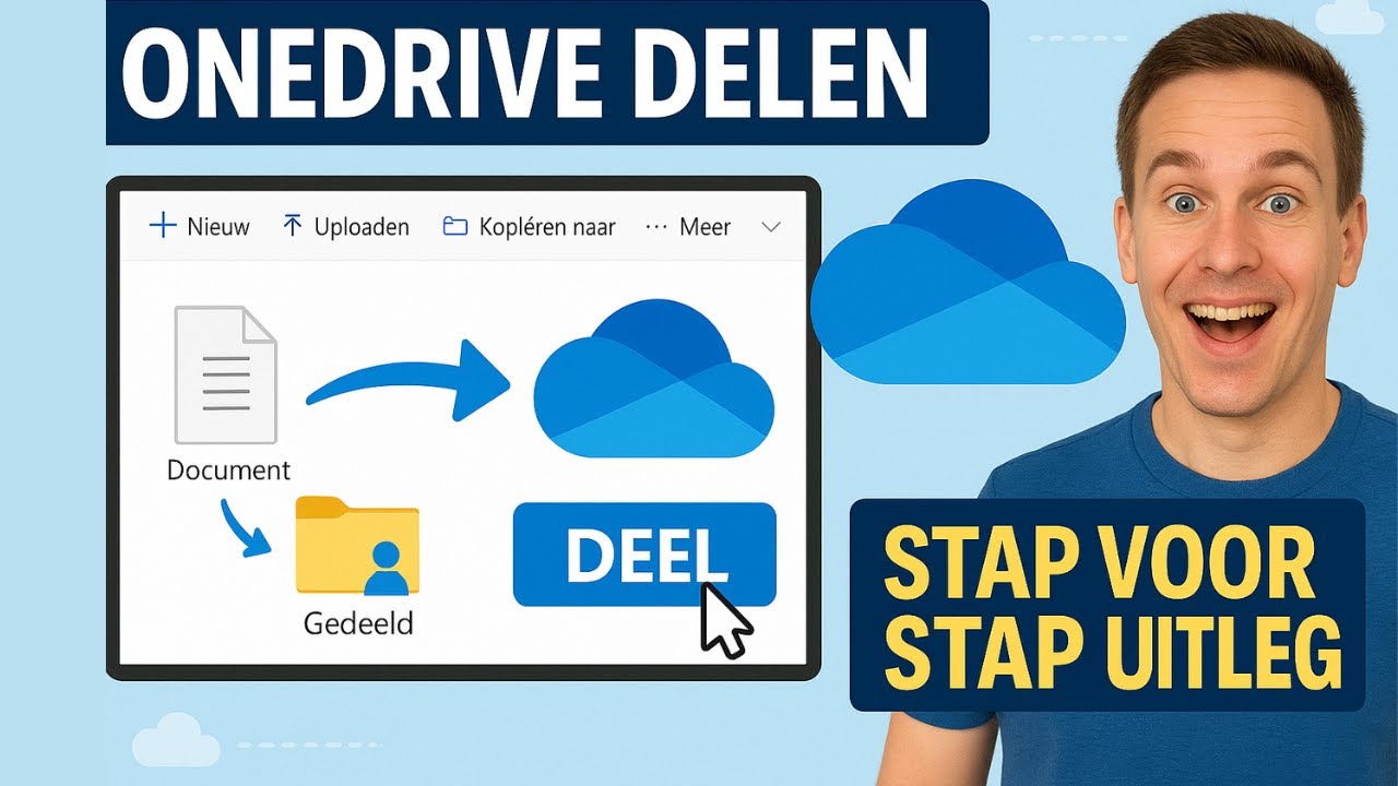 Bestanden Delen via OneDrive | Eenvoudige Uitleg Stap voor Stap - YouTube