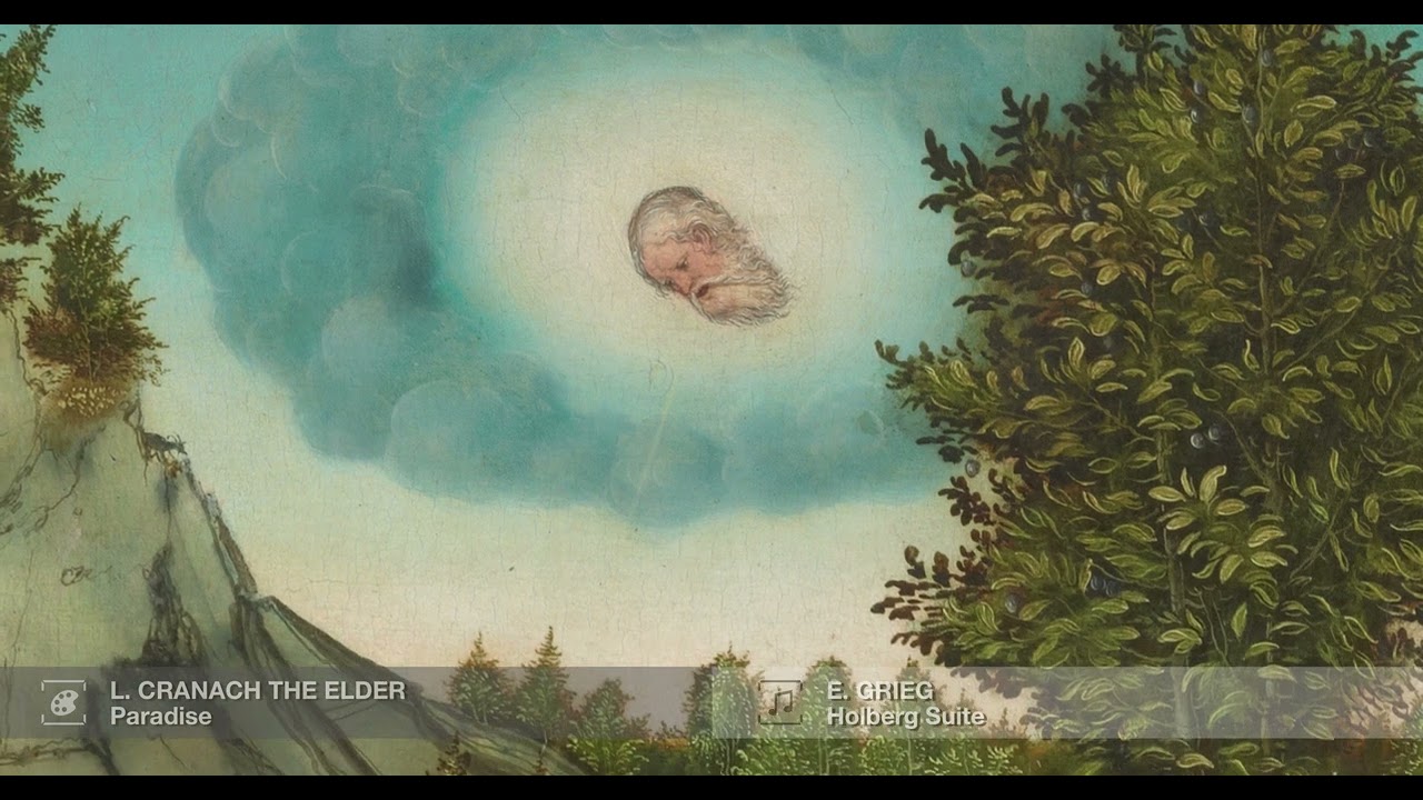 415 | Lucas Cranach the Elder: 1) Adam and Eve (1526) 2) Paradise - YouTube