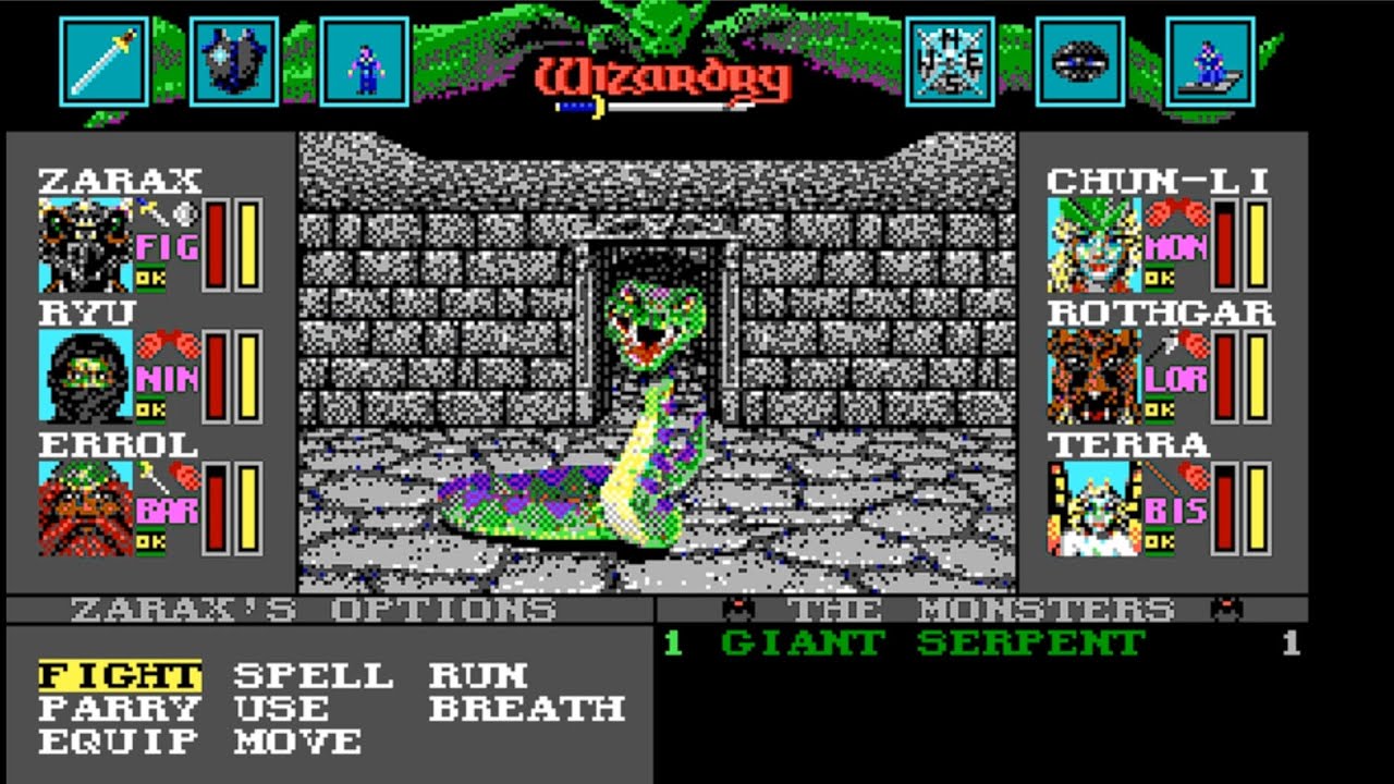 Wizardry 6 (HD) - The Altar of Ramm - YouTube