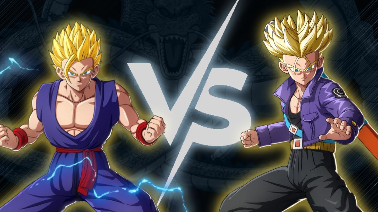 SS2 Gohan (Adult) vs SS Trunks (Sword) - Dragon Ball: Sparking! Zero ...