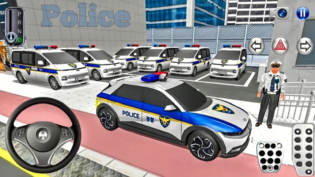 Collect All Police Officer Cars & Parking in Police Station - 3D ...