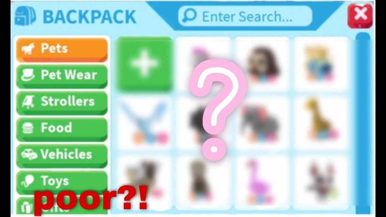 What is in my backpack (Inventory) ?! - YouTube