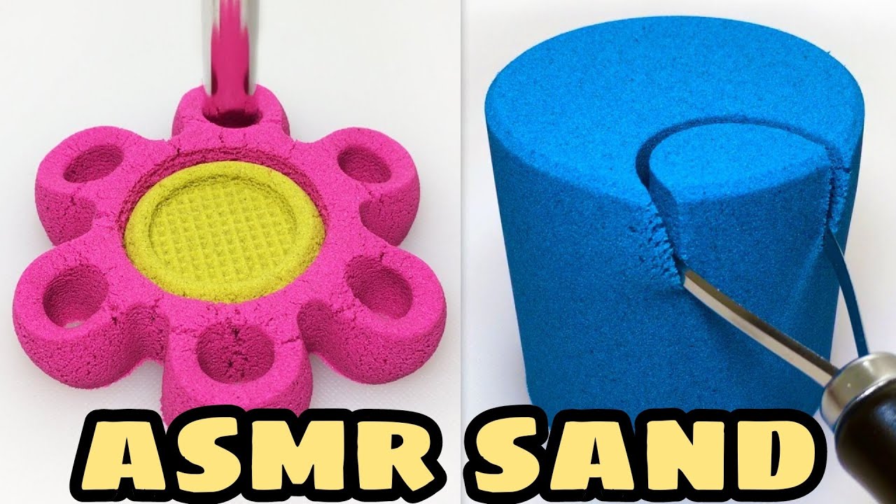 asmr sand crushing and relaxing satisfying video nice sand - YouTube