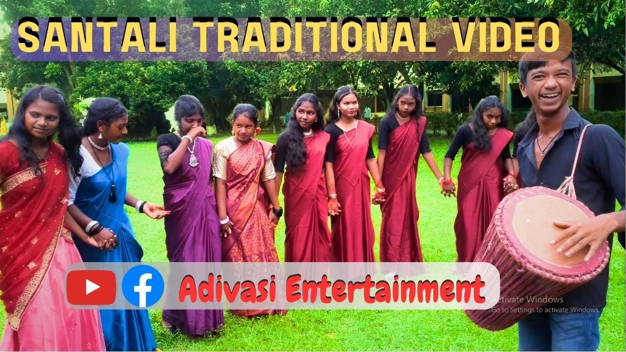 Santali Traditional Dance Full Video - YouTube