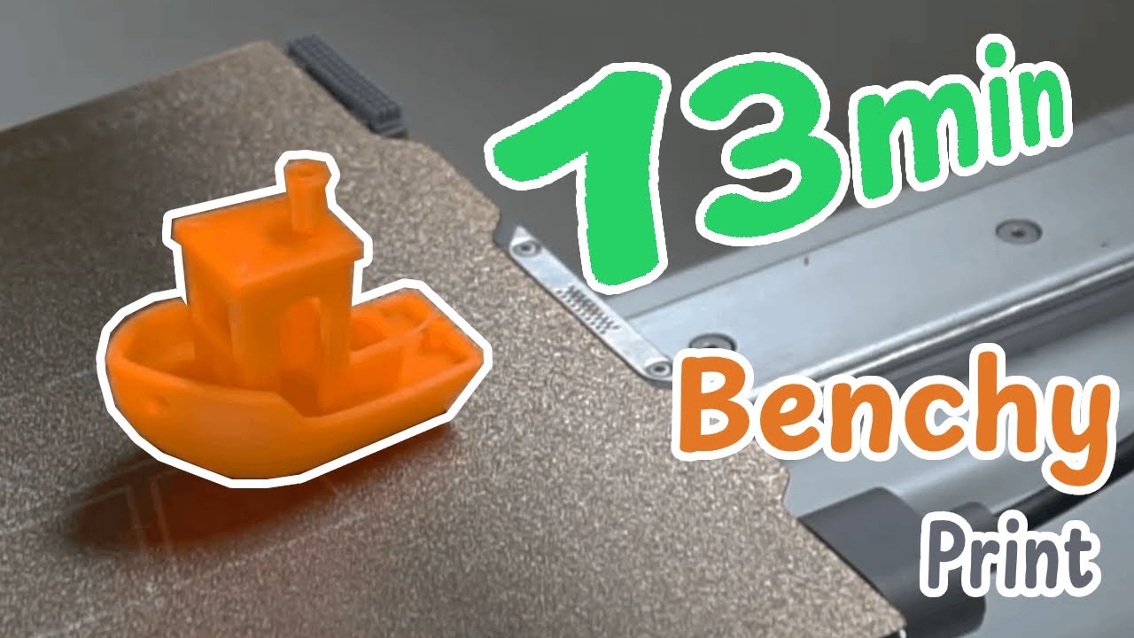 🚤 3D Printing the Famous Benchy in 13 Minutes! ⚙️ | Bambu Lab A1 Mini ⏱ ...