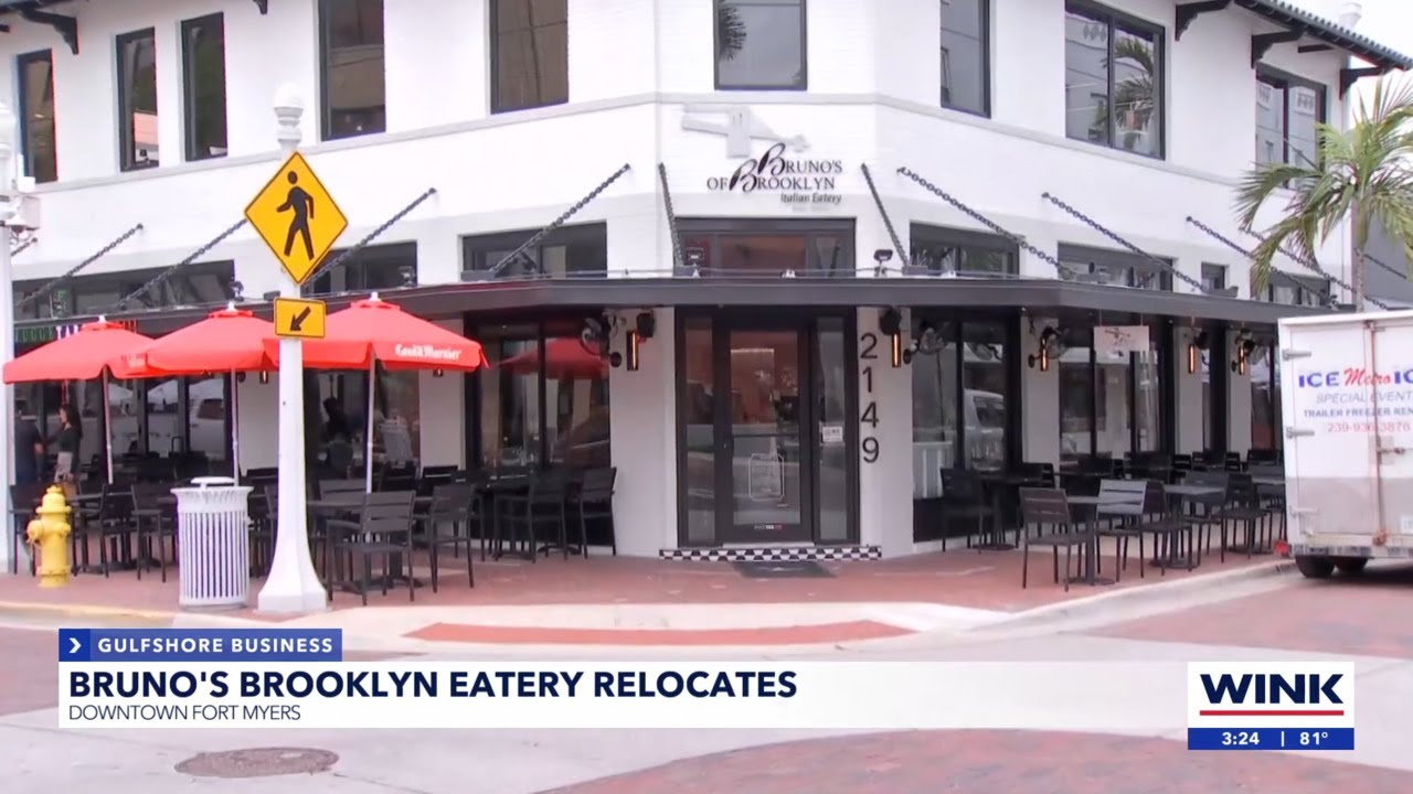 Bruno's of Brooklyn opens new downtown Fort Myers location - YouTube