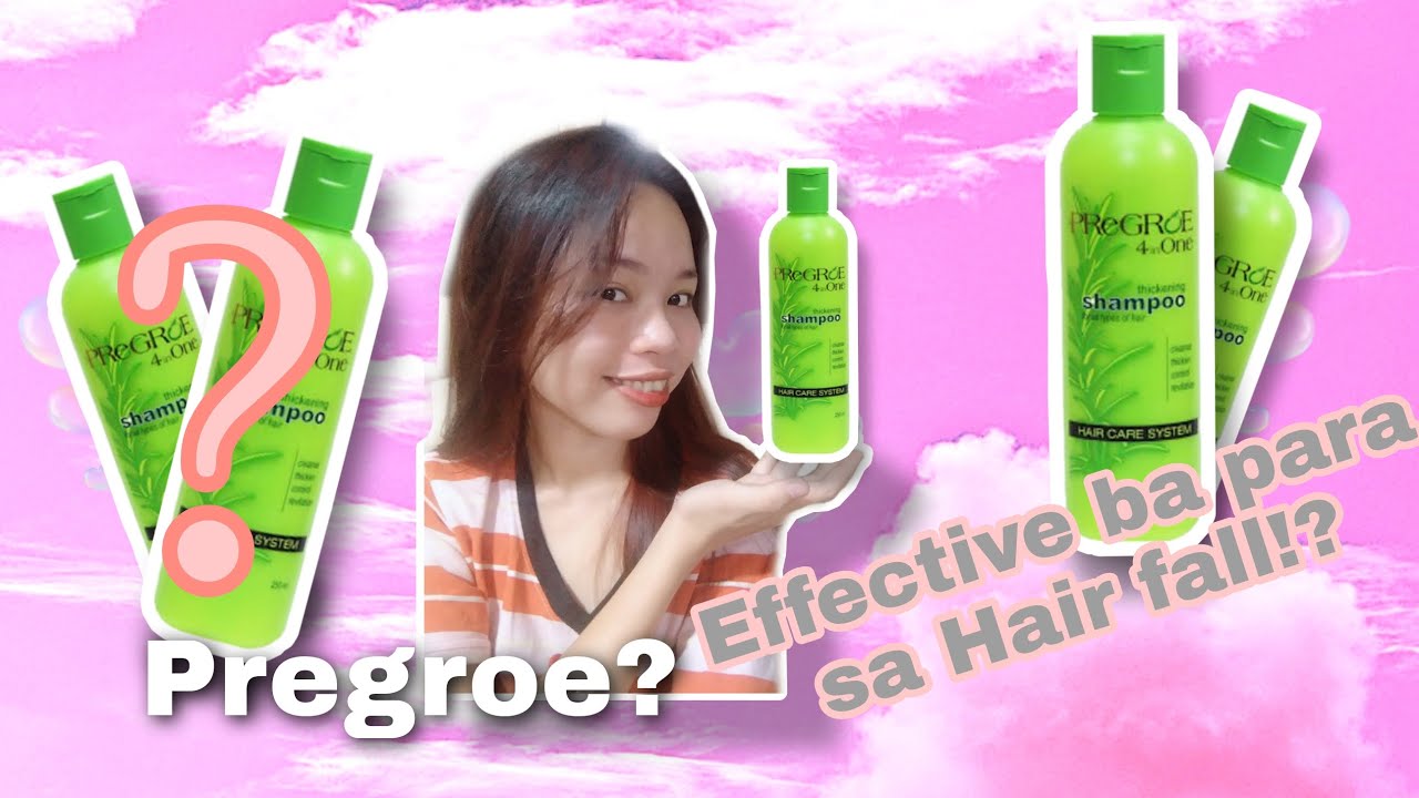 Pregroe Shampoo Review | Effective nga ba, para sa hair fall? | Maria ...