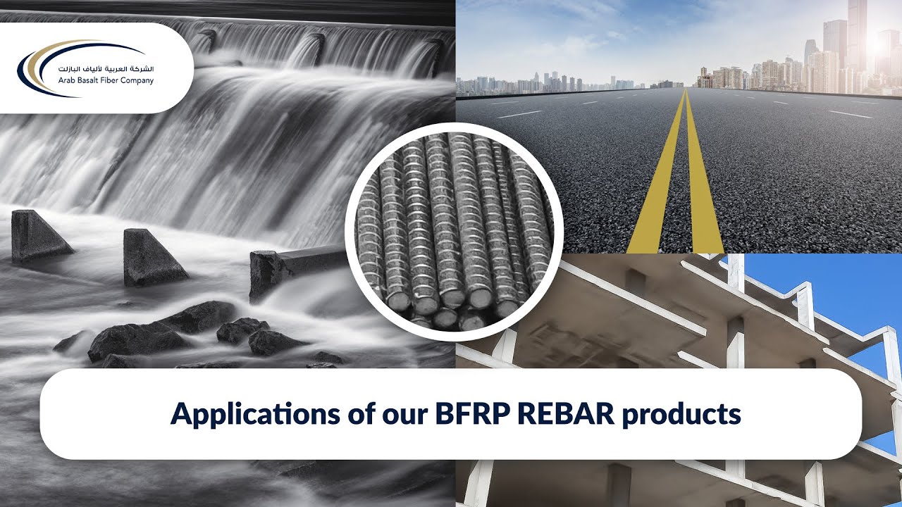 Applications of our BFRP REBAR products - YouTube