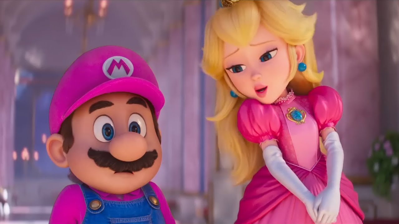 The Super Mario Bros. Movie but Mario is Pink (part 2) - YouTube