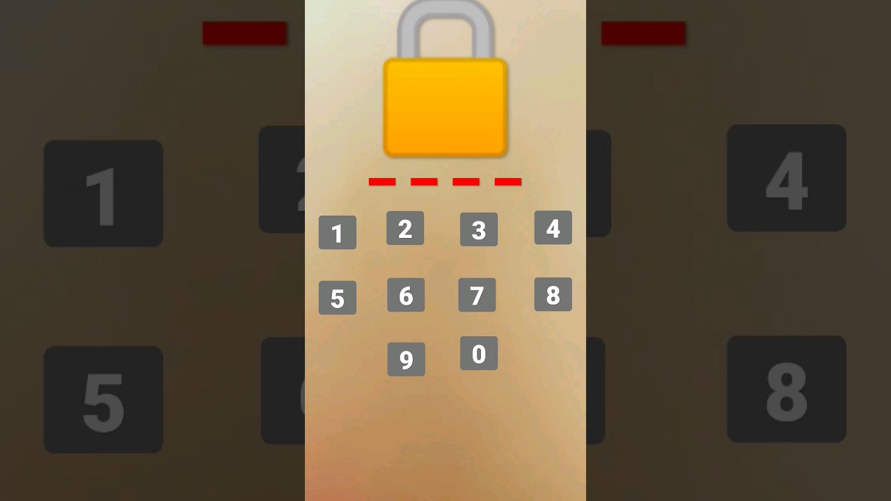guess the lock. - YouTube