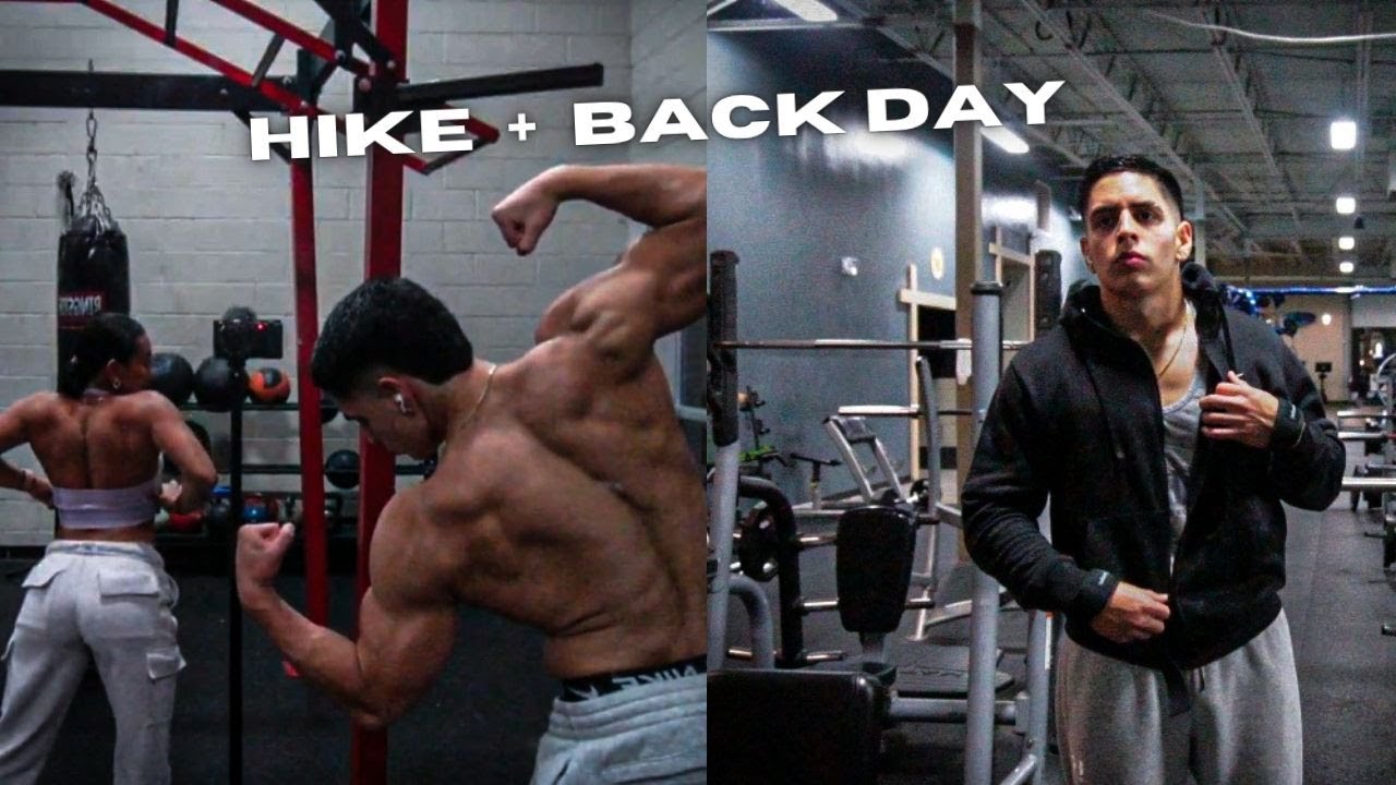 ANABOLIC HIKE & BACK DAY FT ASHLY JIMS - YouTube