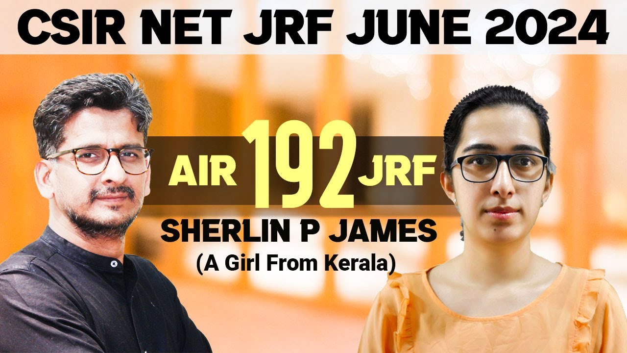 Sherlin P James from Kerala Shares Her SECRET to Achieving AIR 192 in ...