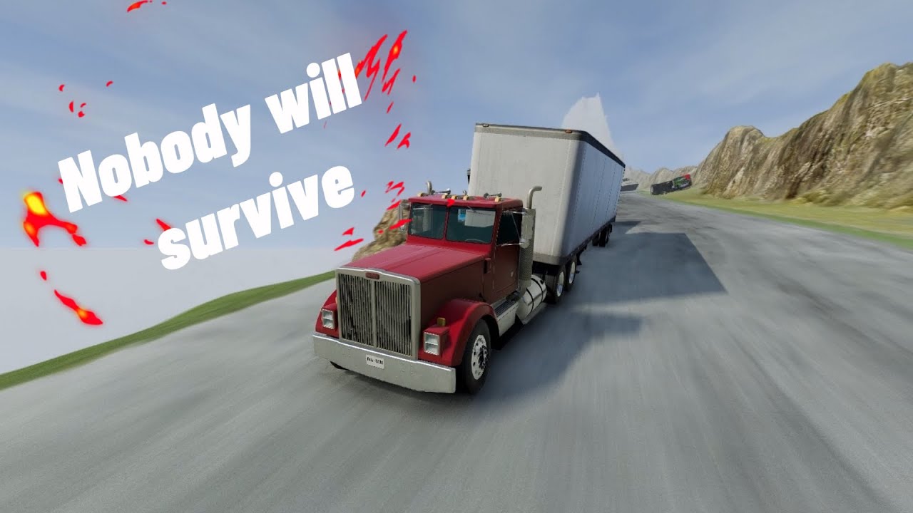 BeamNG drive - Nobody will survive CAR CRASH - YouTube