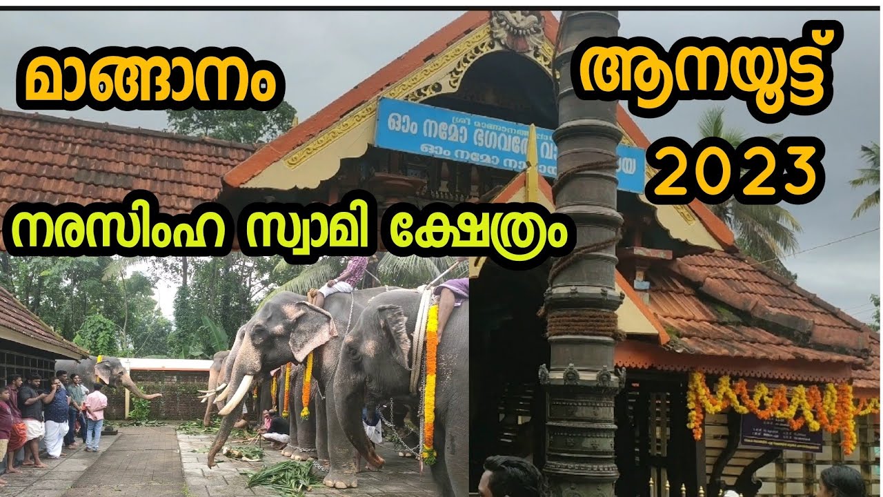 Manganam Narasimha Swamy Temple Anayoot 2023 - YouTube