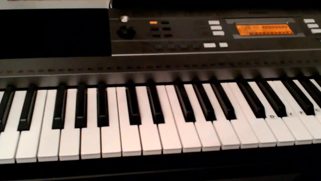 My First Keyboard Video - YouTube