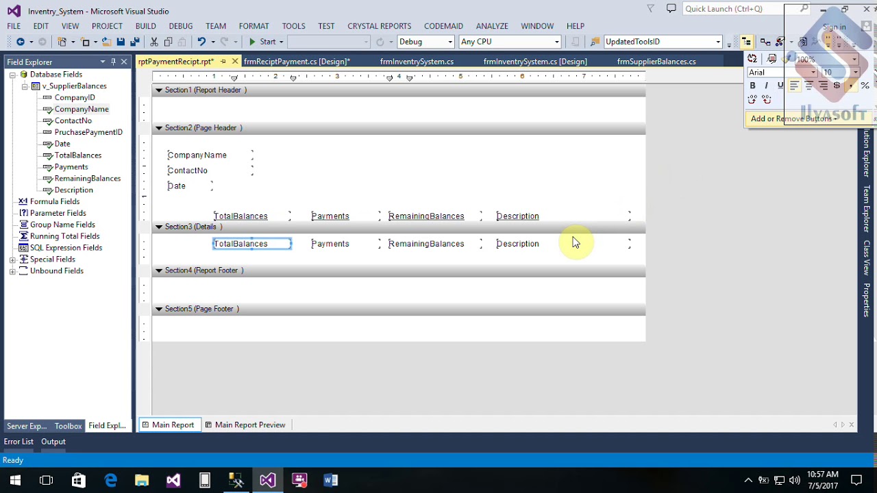 Point Of Sale , Inventry Managment System Part 68 Supplier Balances ...