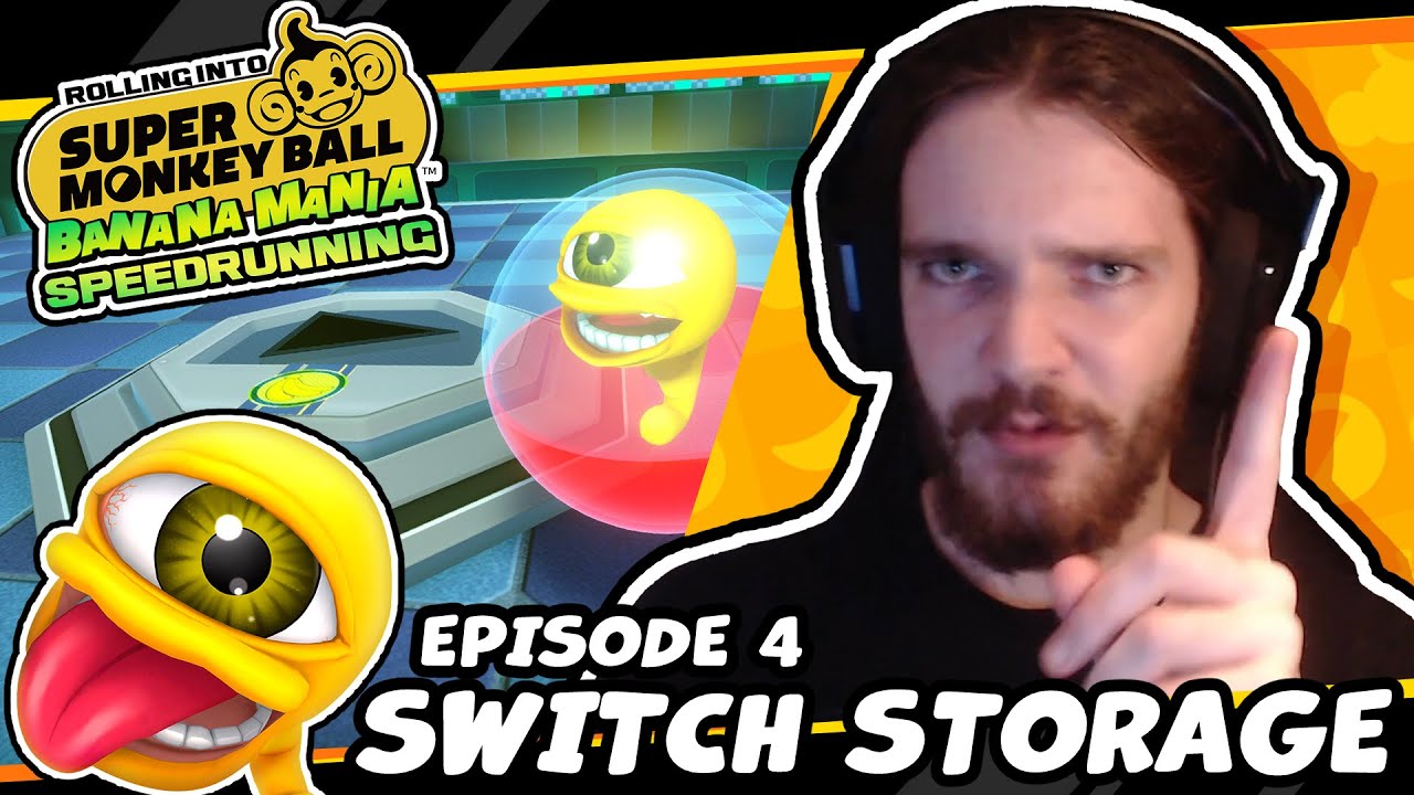 Super Monkey Ball Speedrunning: Switch Storage - YouTube