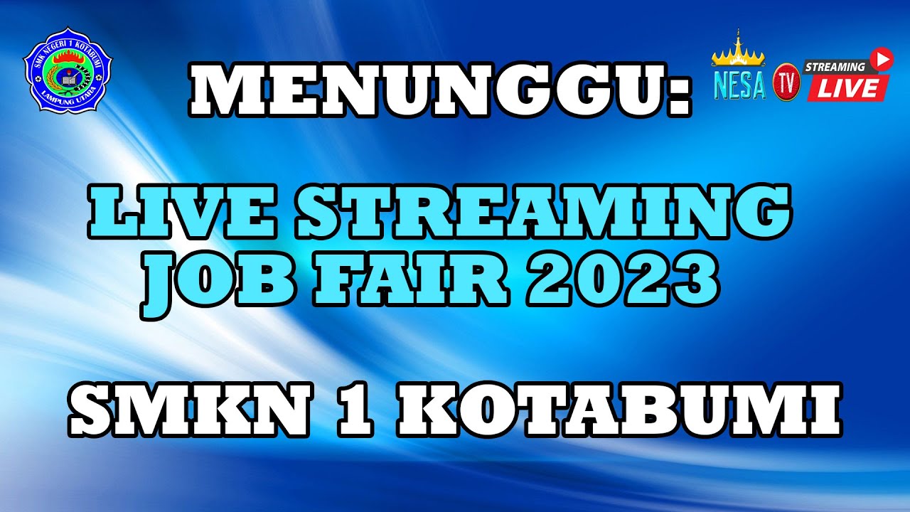 LIVE STREAMING JOB FAIR - YouTube