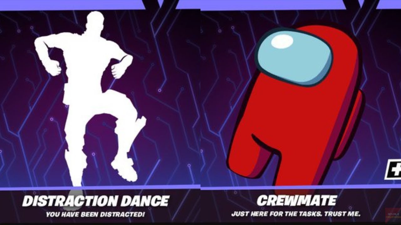 *NEW* Fortnite Among Us Emote ( DISTRACTION DANCE)! - YouTube