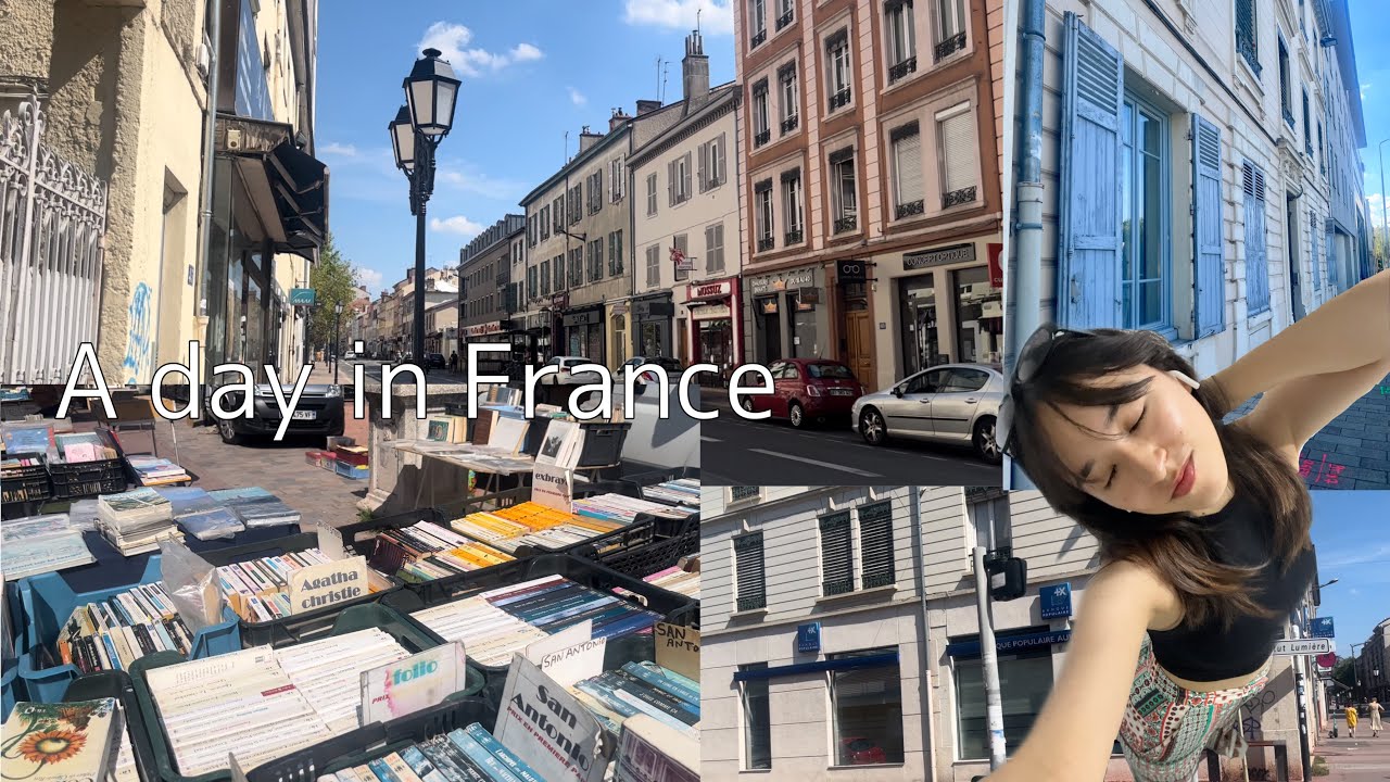 A day in France | Lyon, France | Erasmus | relaxing | Uni student - YouTube