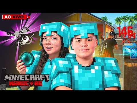 🔴 LIVE! - HOJE TEM RANKEADA E MINECRAFT ATÉ ZERAR! - PHZIN7 LIVE ON FREE FIRE 🔴