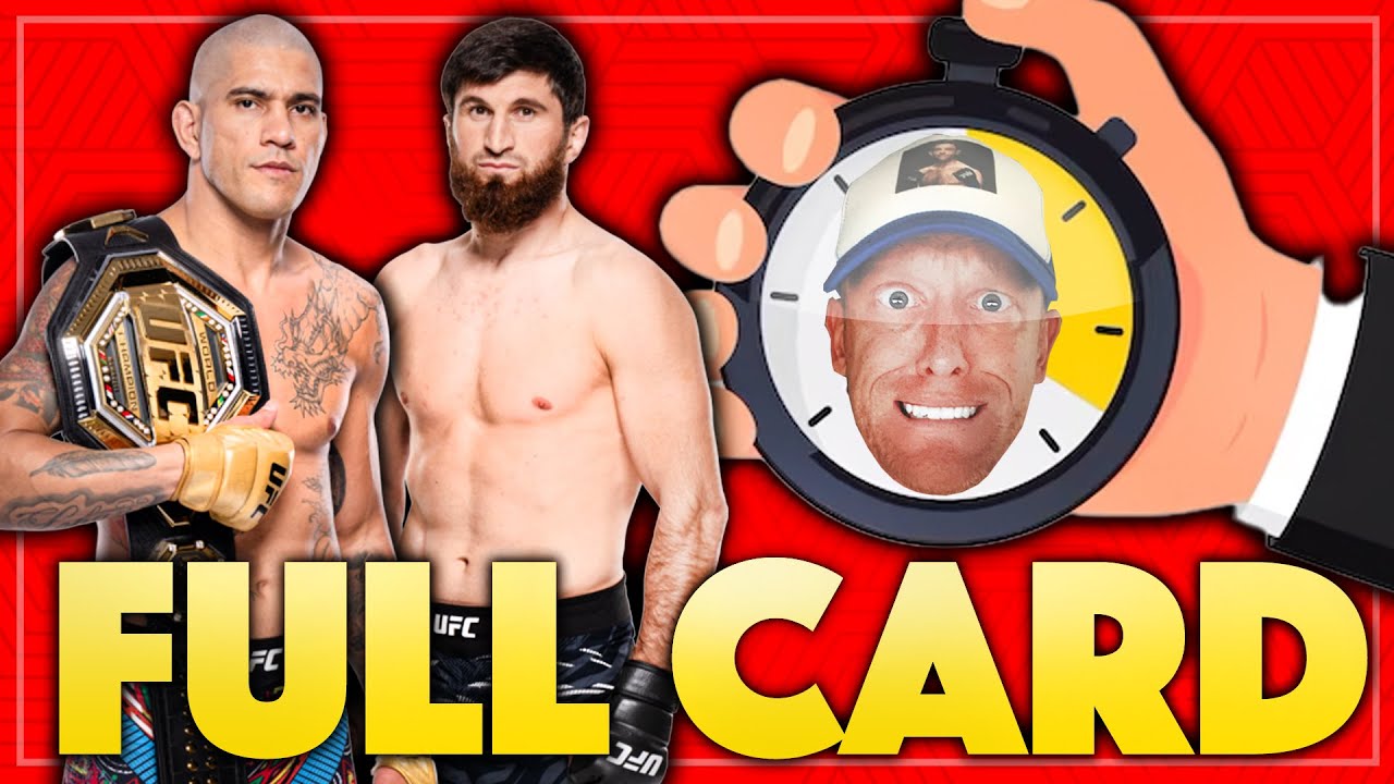 FASTEST FULL CARD BREAKDOWN! | UFC 313 - YouTube