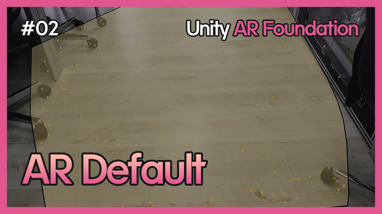 [유니티 AR Foundation] #02 AR Default - YouTube