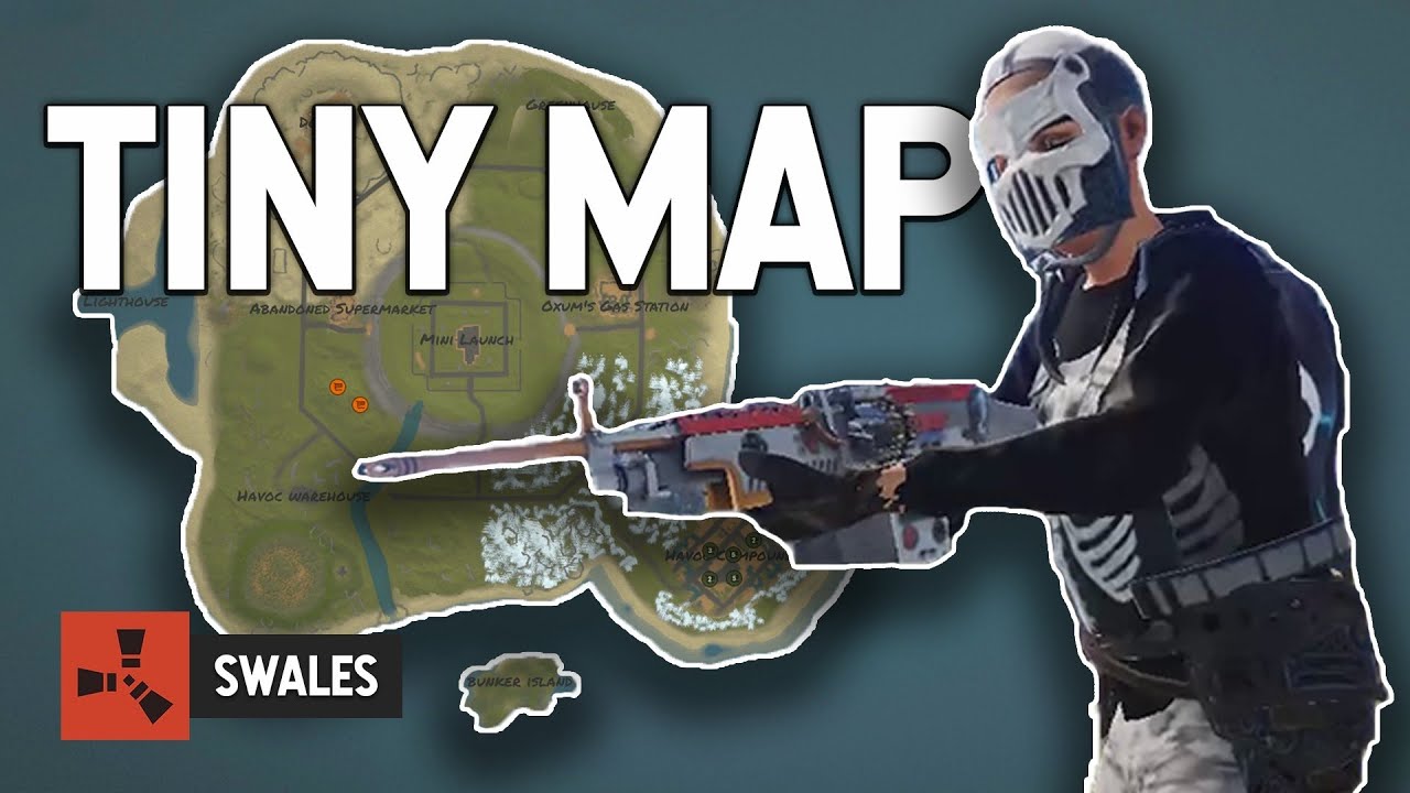 TAKING ON A TINY MAP - RUST - YouTube