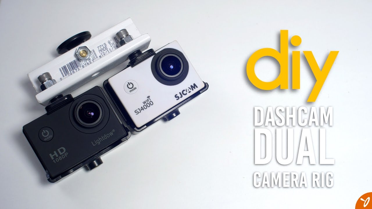 DIY Dashcam Dual Camera Rig - YouTube