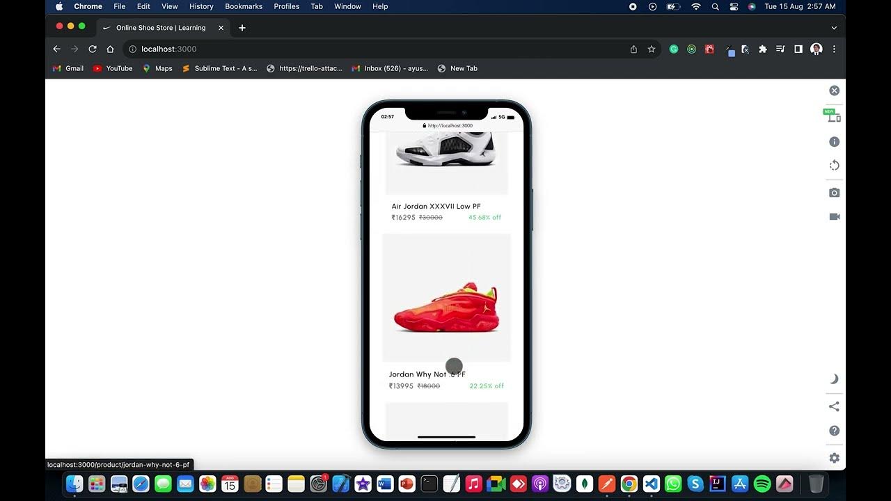 Nike Shoe Store Clone Using Next Js || Tailwind CSS || Strapi CMS || Strapi || Responsive ...